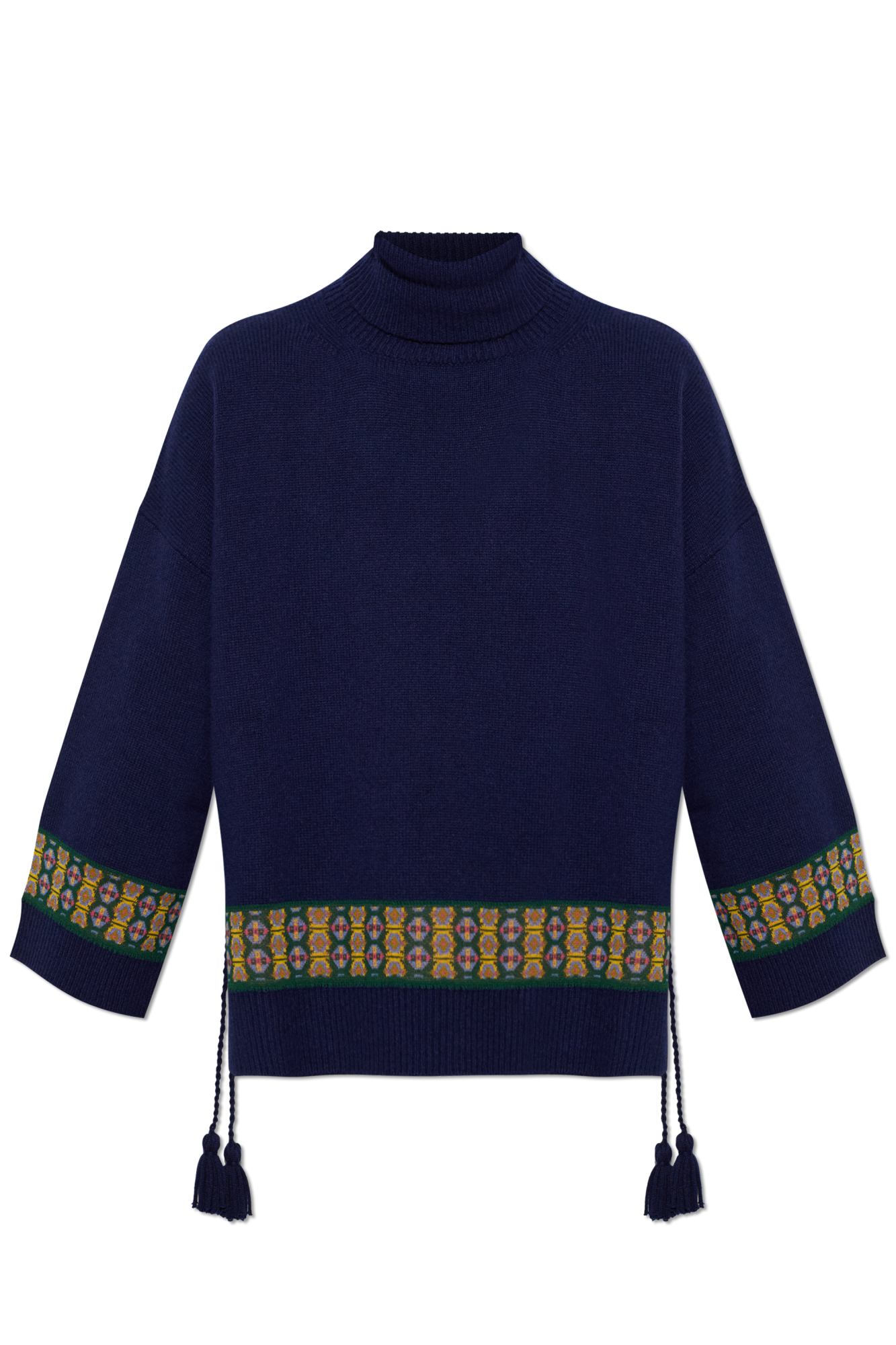 ETRO paisley velvet wrap jacket
